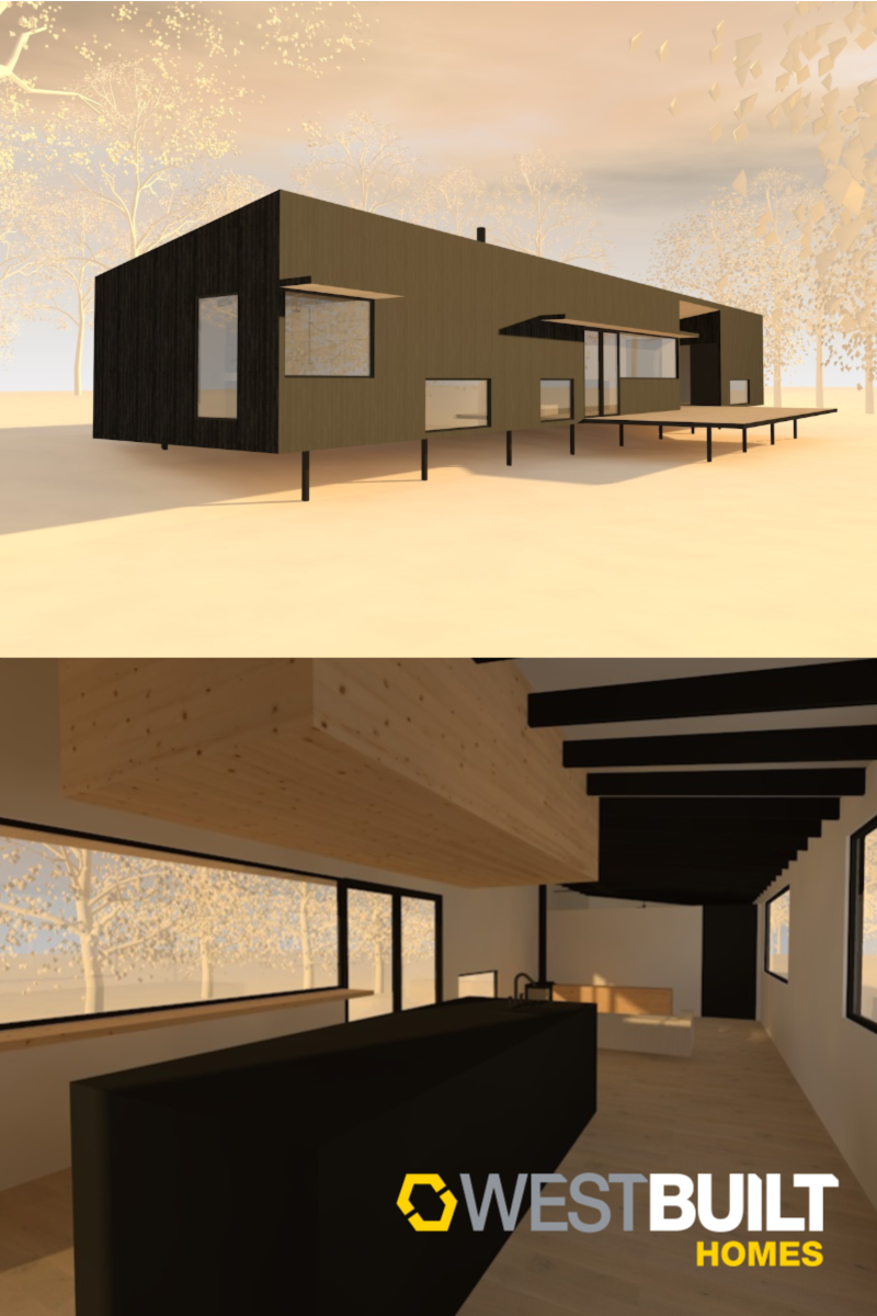 FOUR NEW 2 BEDROOM, 2 BATHROOM MODULAR HOME DESIGNS